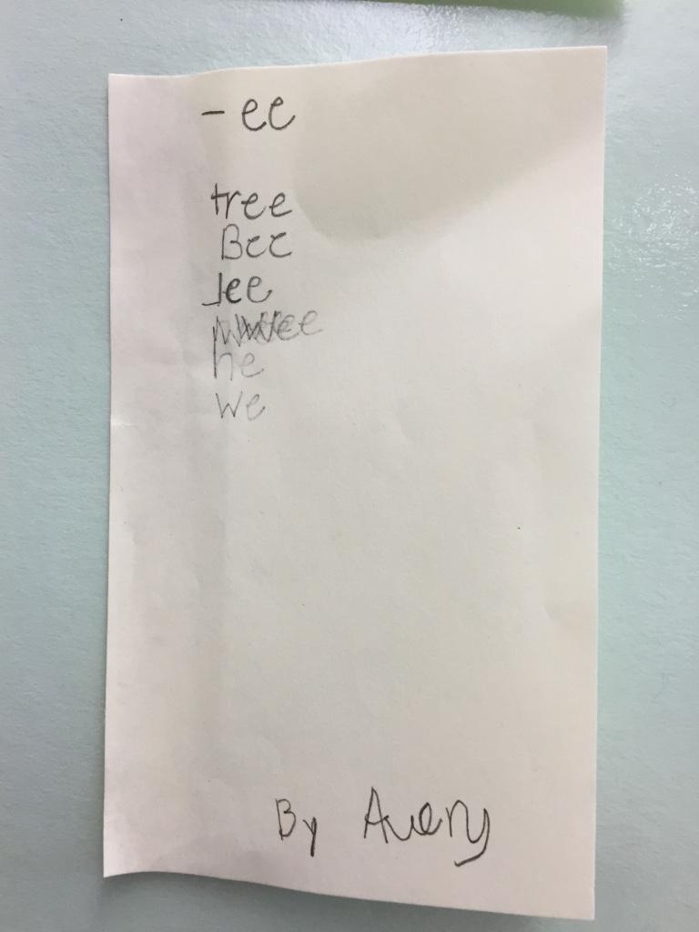 Quick and Easy Word Study Groups in First Grade – Choice Literacy